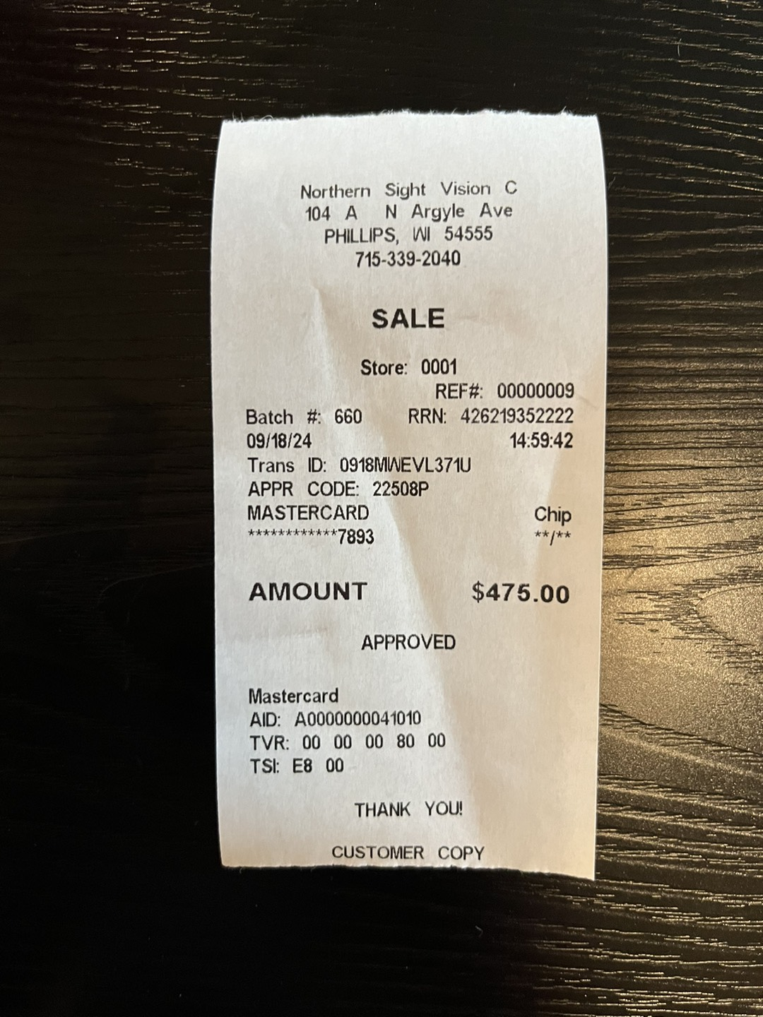 Payment Receipts – PeopleKeep Help Center