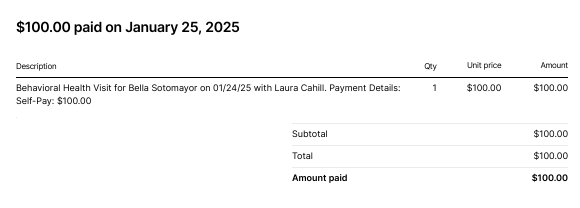 Payment Receipts – PeopleKeep Help Center