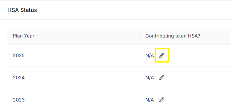 Changing your HSA Status – PeopleKeep Help Center